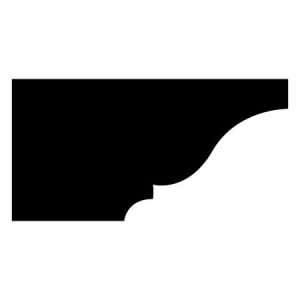 Rake Mould 286 | Crown Molding | Mouldings Inc | DC MD VA