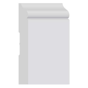 Baseboard Moulding 620 | 9/16 x 4-1/4 | Mouldings Inc. | DC MD VA